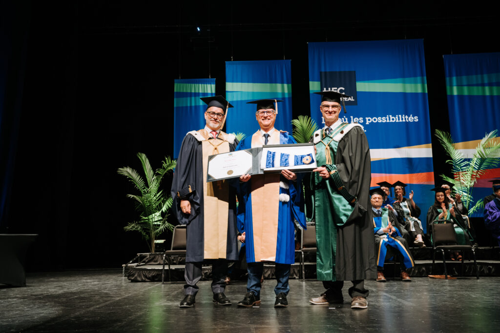 HEC Montréal awards an honorary doctorate to Jean-Marc Léger - Leger